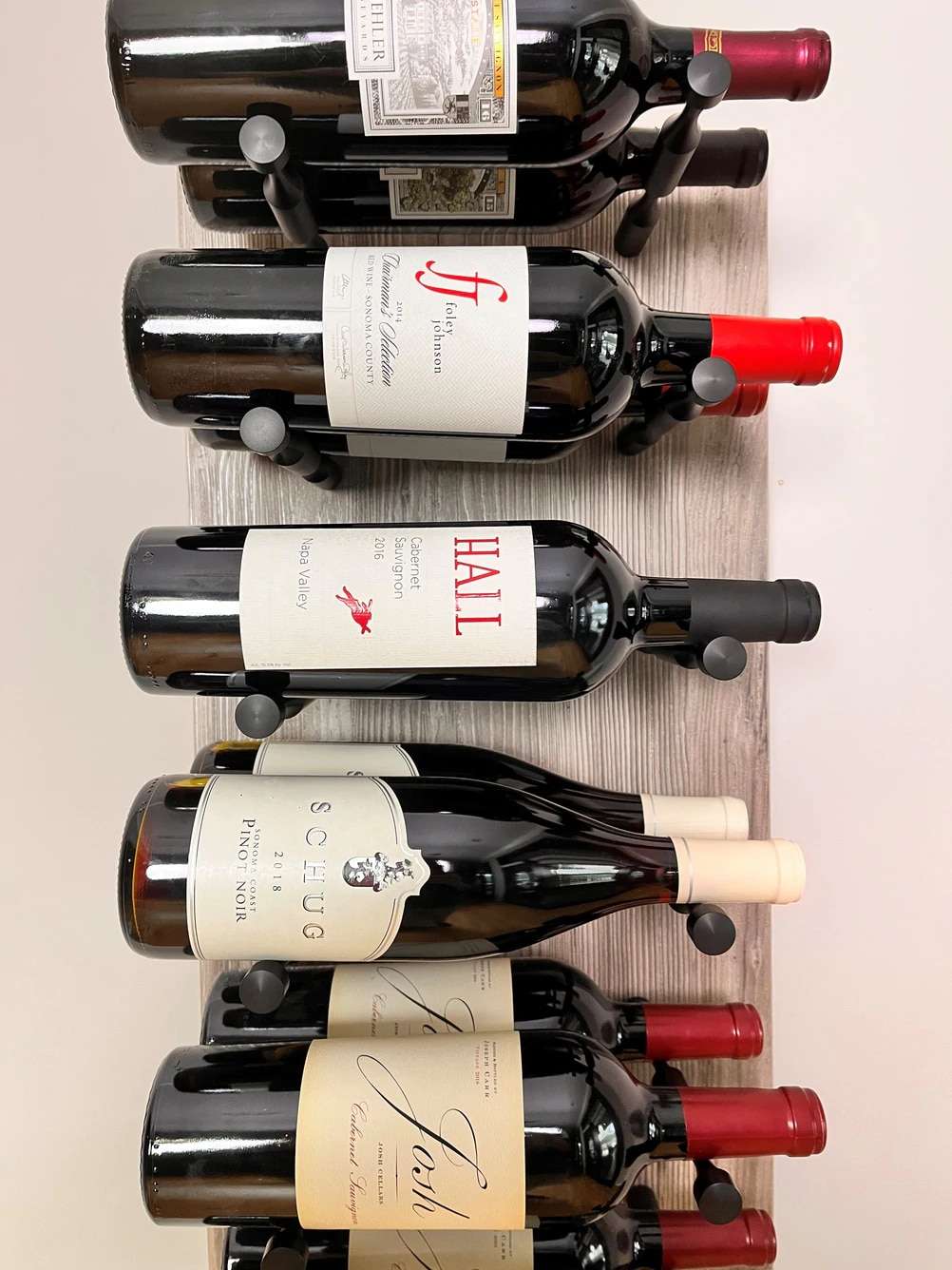 14" x 28" Vertical Textured Panel | Cool Wine Cellar