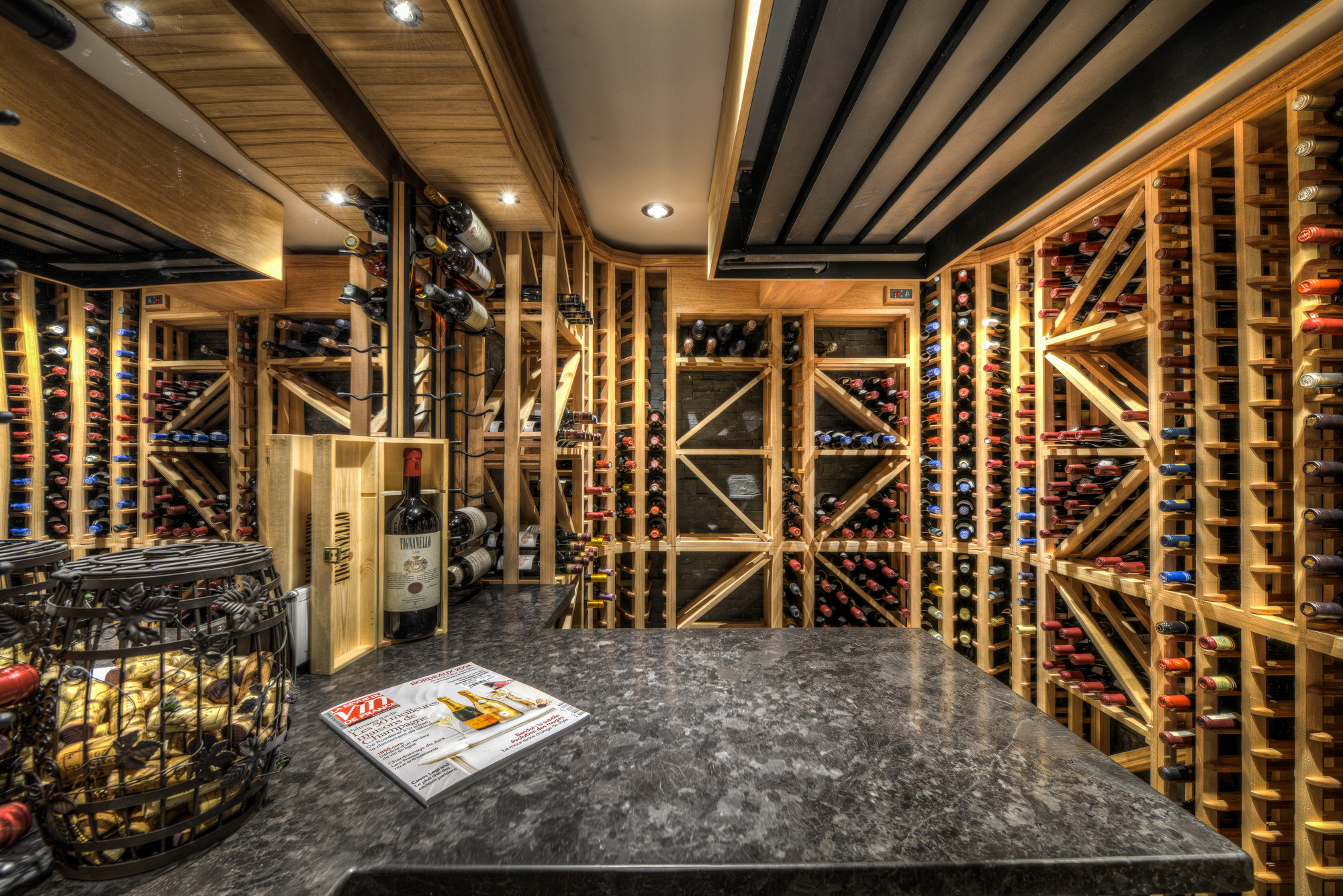 Small Basement Wine Cellar