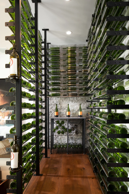 Metal Wine Cellar | Envious Wine Cellar Designs