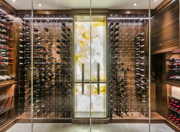 Self Storage Wine Racks - Modern Cable Wine Racks