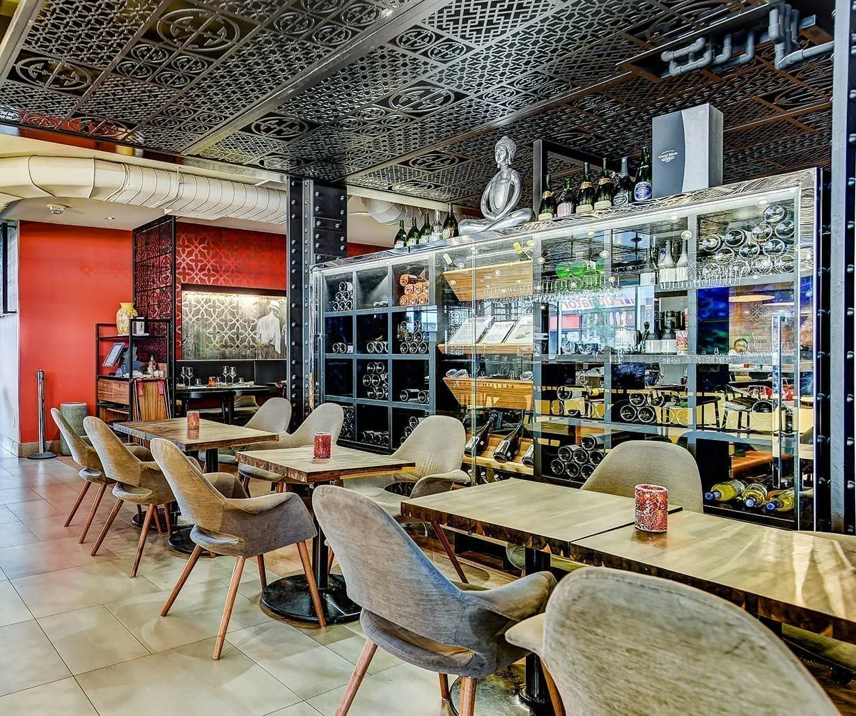 Iron Wine Rack - Frontenac Metal Wine Racks