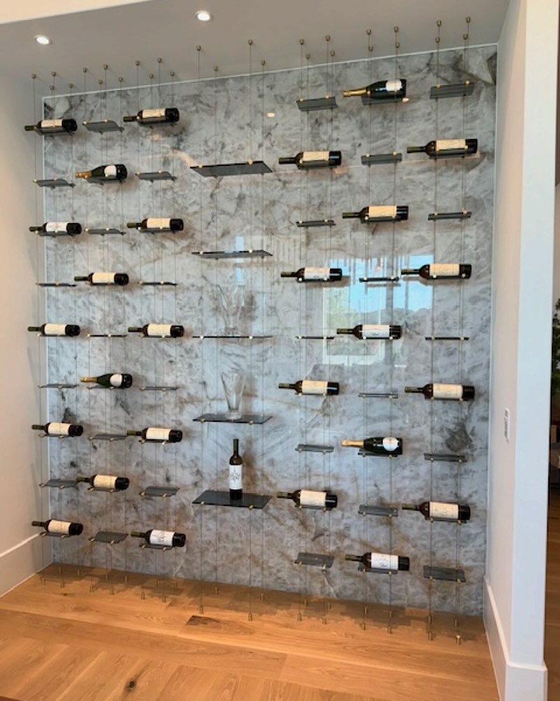 Glass Rack Wine Display - Floating Wine Racks