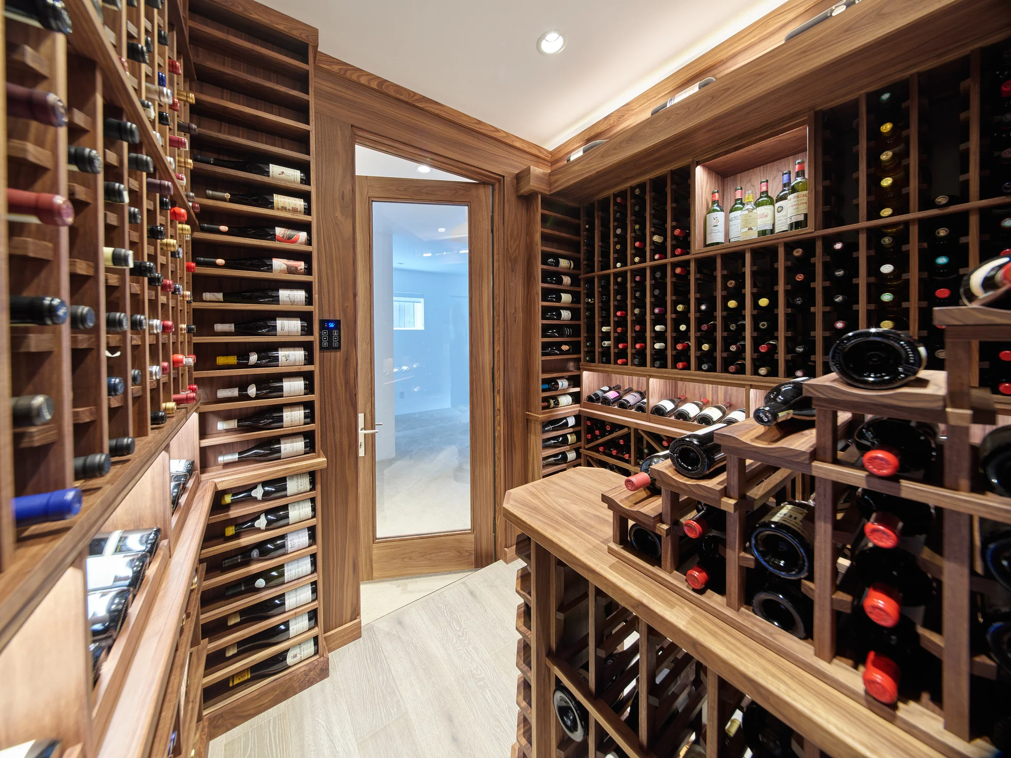 Jasper's Richardson TX Wine Cellar - Custom Wine Cellar Design