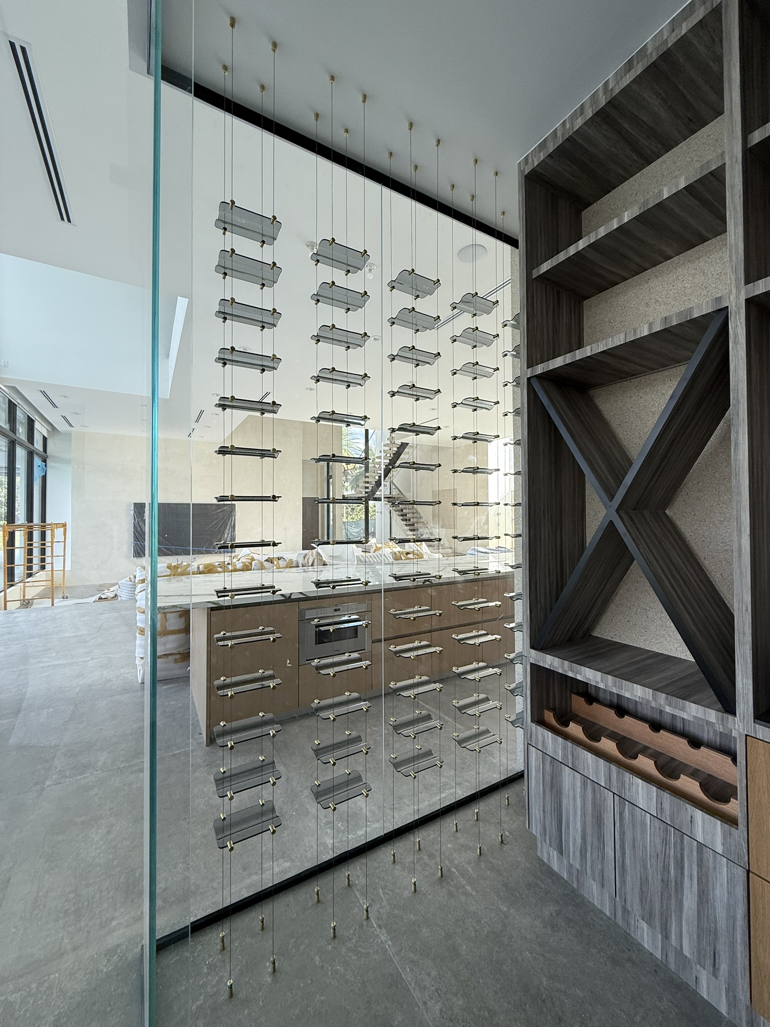 Nebuchadnezzar Wine Racks - Luxurious Cable Wine Racks