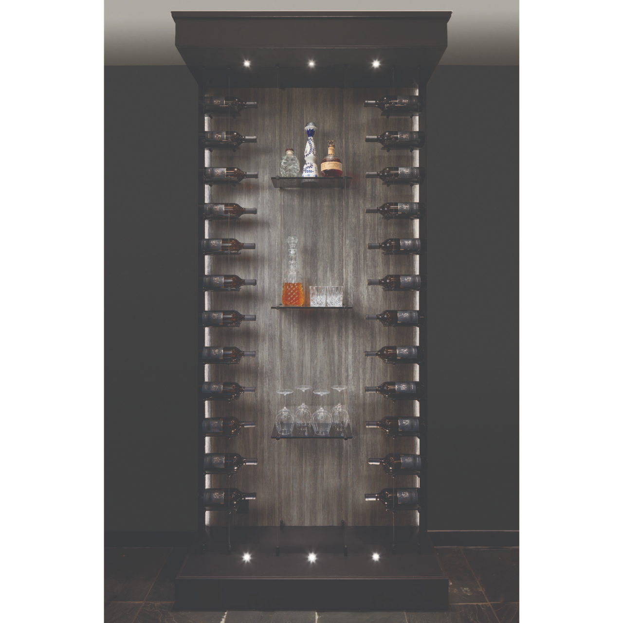 Floating Wine Racks | Cool Wine Cellar