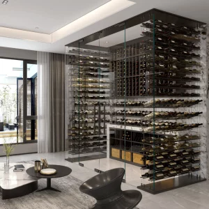 Floating Wine Rack System | Premium Cable Wine Systems